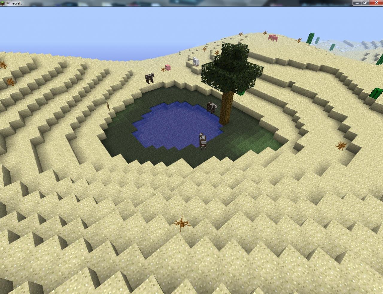 Desert World Minecraft Map