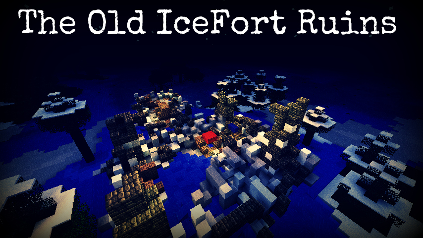 The Old IceFort Village Ruins Minecraft Map