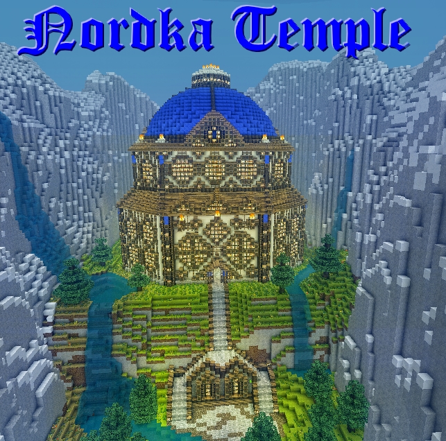 Minecraft Timelapse #2 - Nordka Temple Minecraft Map
