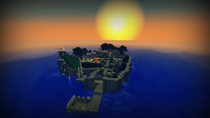 The Old Orc city Minecraft Map