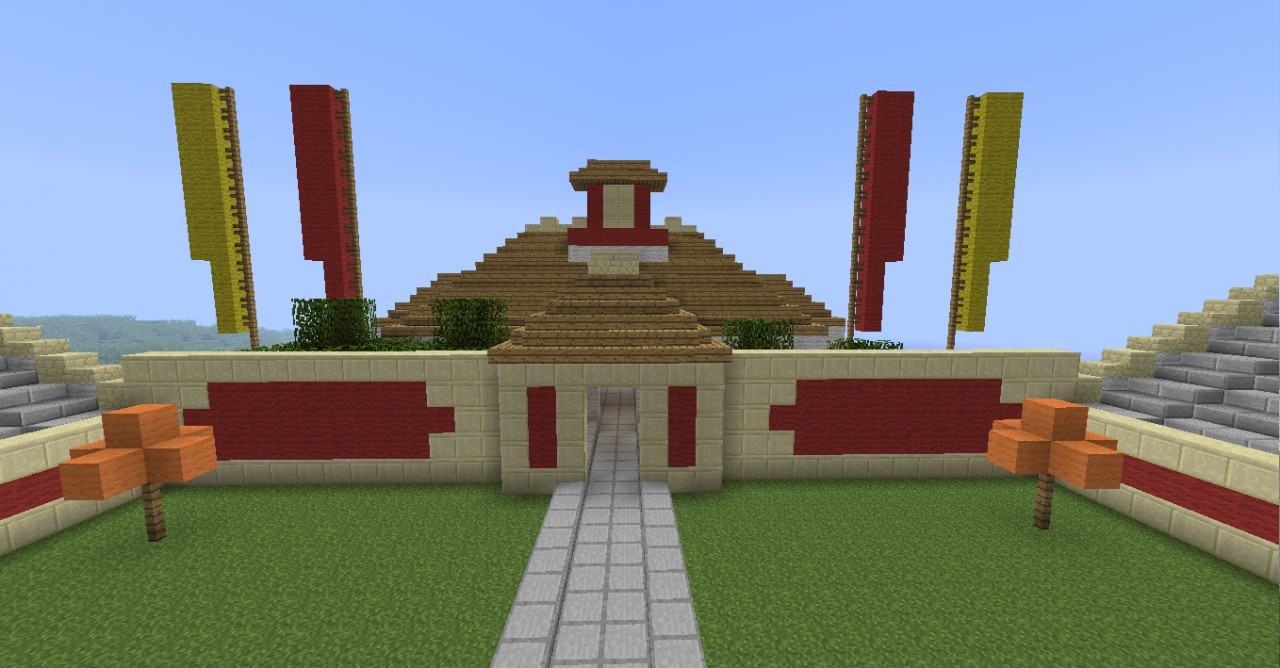 DragonBall Z - World's Martial Arts Tournament Ring Minecraft Map