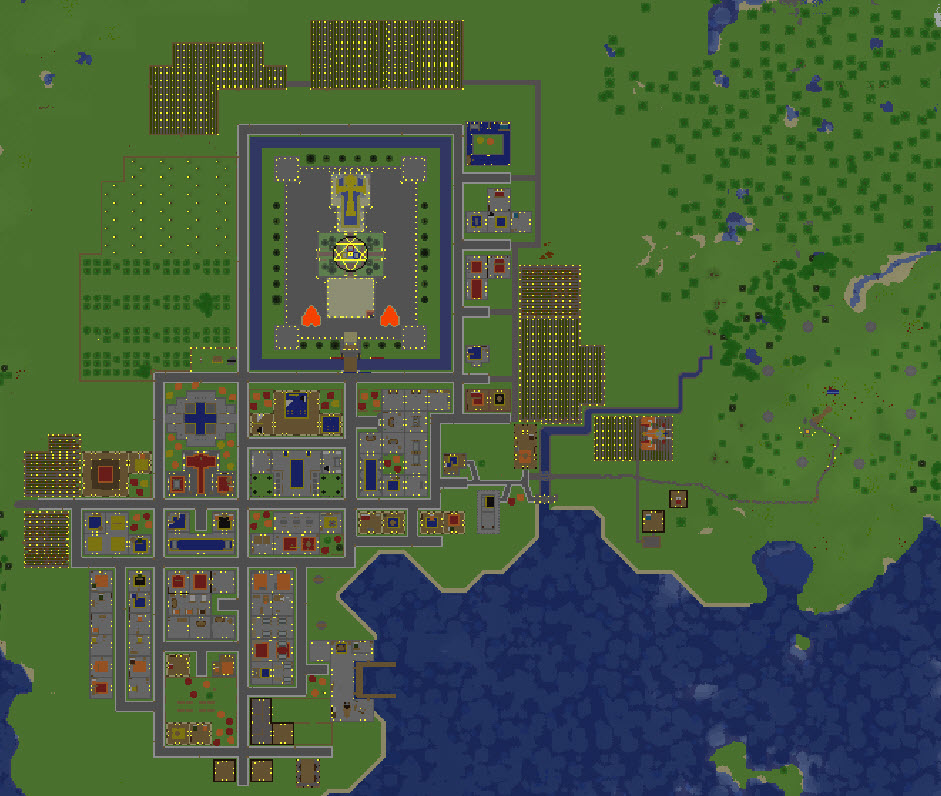 City of Britain - Ultima VII Minecraft Map