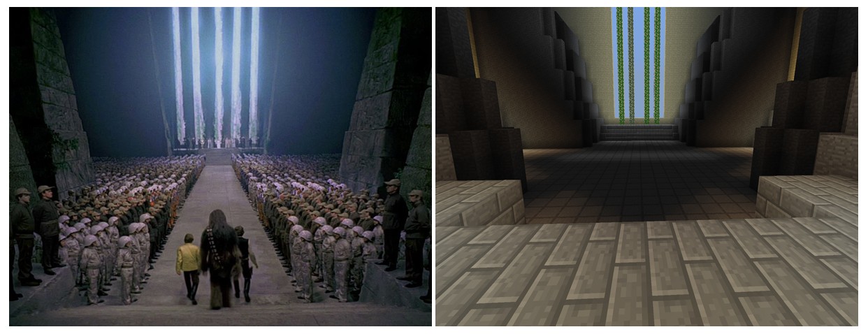 STAR WARS YAVIN IV - The Great Temple Minecraft Map