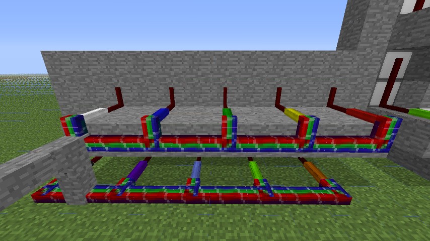 7-Segment 10-Mode Digital Display Minecraft Map