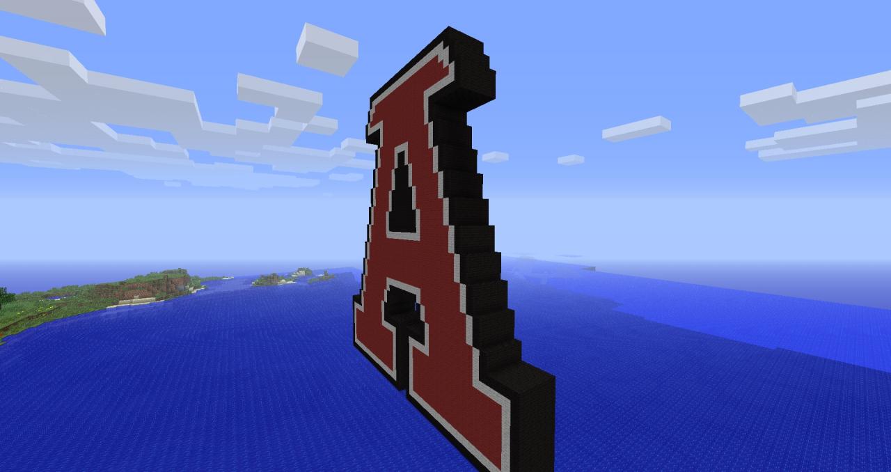 University of Alabama "A" Minecraft Map