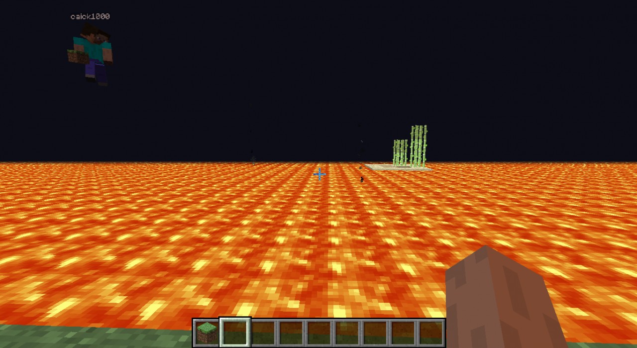 Lava survival BR, multiplayer / singleplayer Minecraft Map