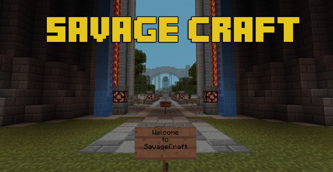 Savage Craft | PvP | Factions | Economy | Shops | Minecraft Server