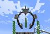 Dark Orbit spaceship Goliath K2 + Phoenix + Portal scale 1:1 Minecraft Map