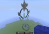 Dark Orbit spaceship Goliath K2 + Phoenix + Portal scale 1:1 Minecraft Map