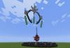 Dark Orbit spaceship Goliath K2 + Phoenix + Portal scale 1:1 Minecraft Map
