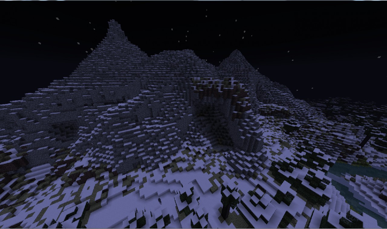 The Dwarvish city of Knarlok (Teraformed stage) Minecraft Map