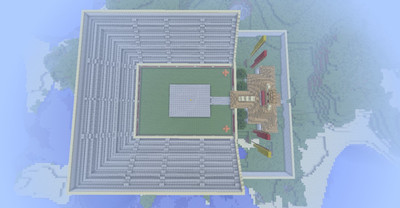 DragonBall Z - World's Martial Arts Tournament Ring Minecraft Map