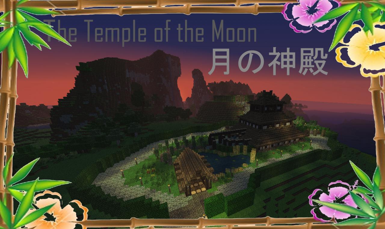 The Temple of the Moon (月の神殿) Minecraft Map
