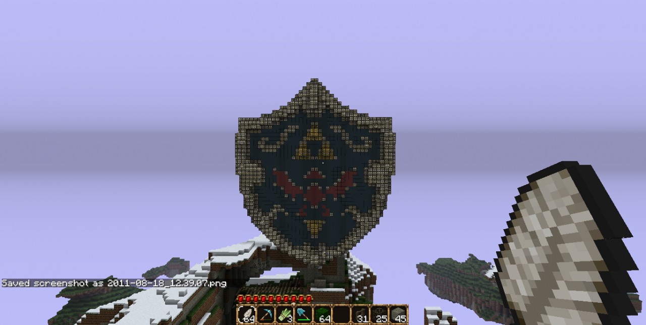Hylian Shield Minecraft Map