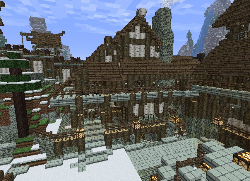 Viking city Minecraft Map