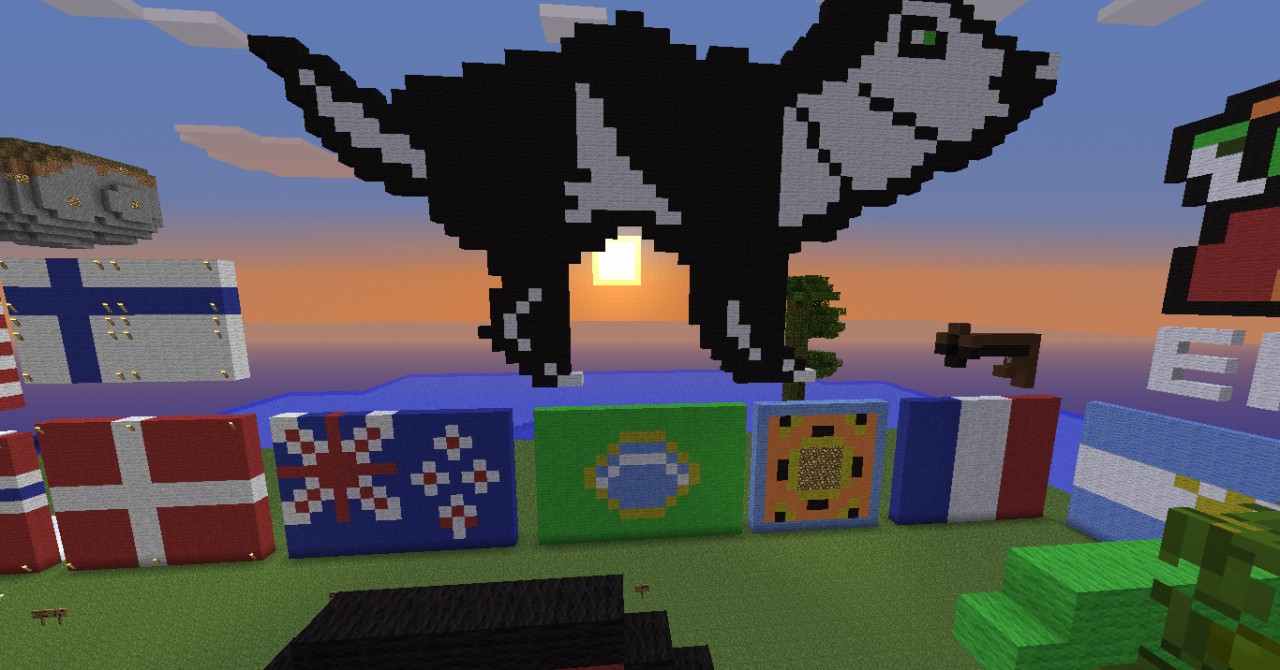 My old server map Minecraft Map