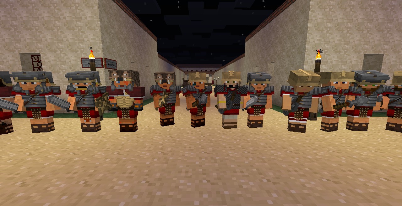 Castrum Robus - An Ancient Roman Fortress Minecraft Map