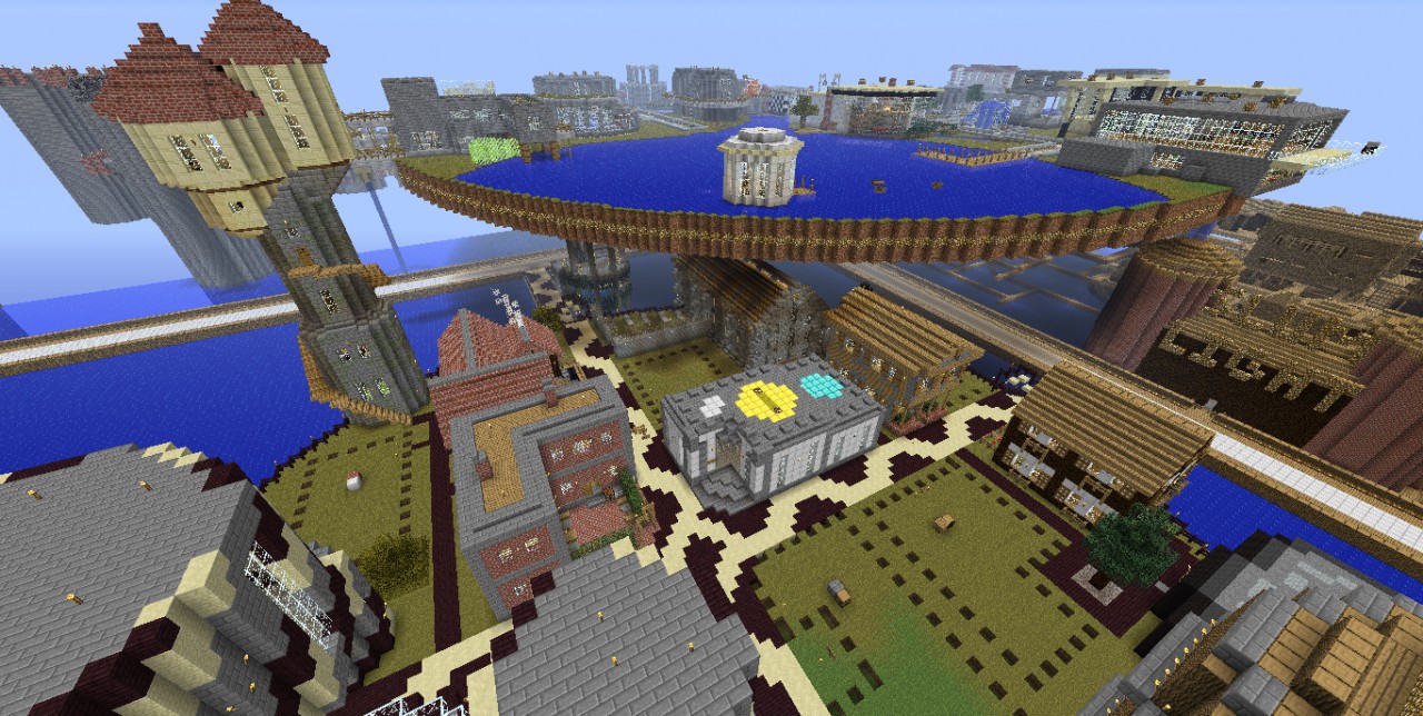The Merchant District Minecraft Map