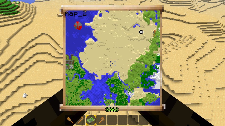 Custom Desert Minecraft Map