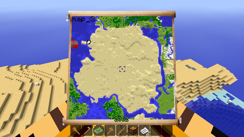 Custom Desert Minecraft Map