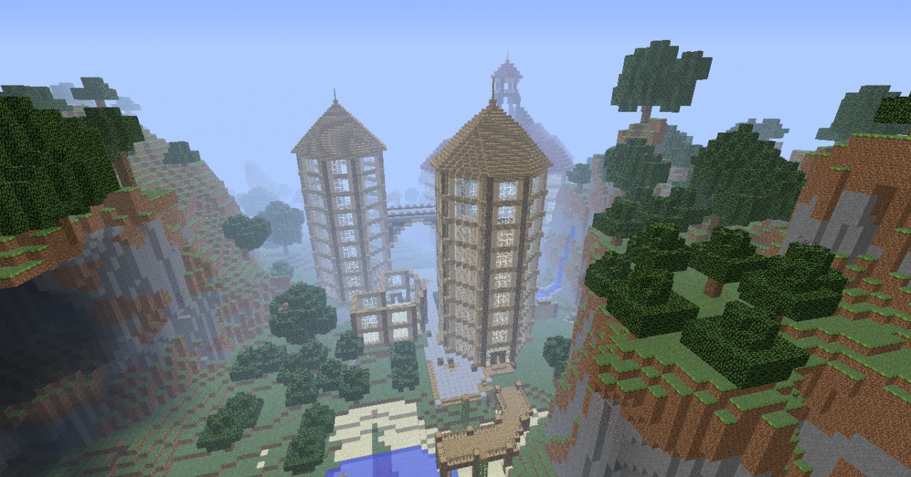 The Towers of Power Minecraft Map