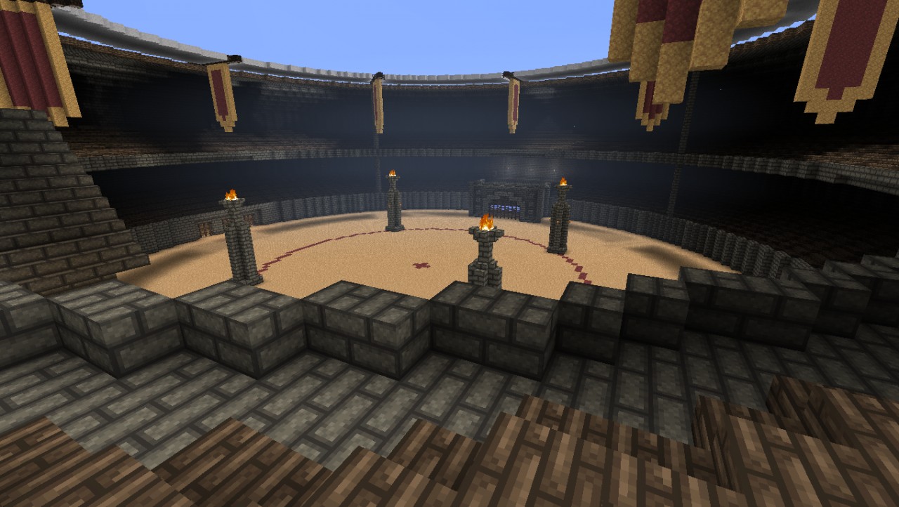 Arena Minecraft Map