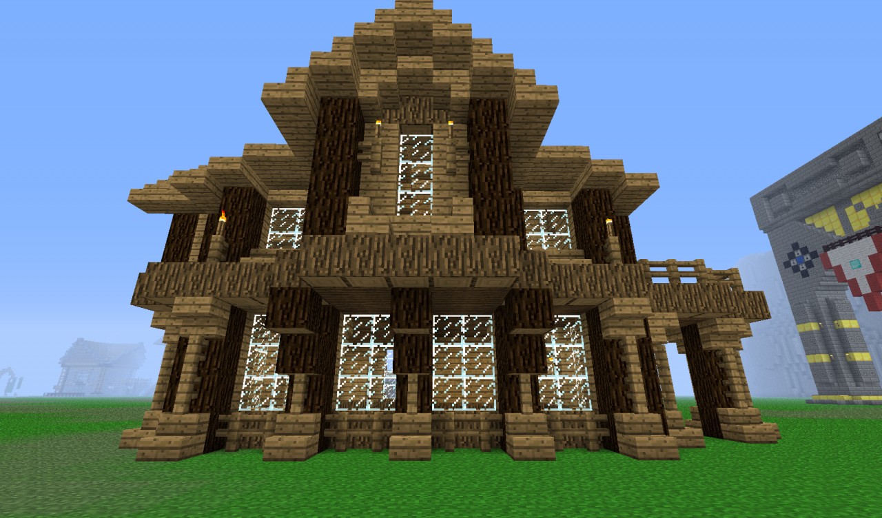 Detailed house emphasizing the importance of angles Minecraft Map