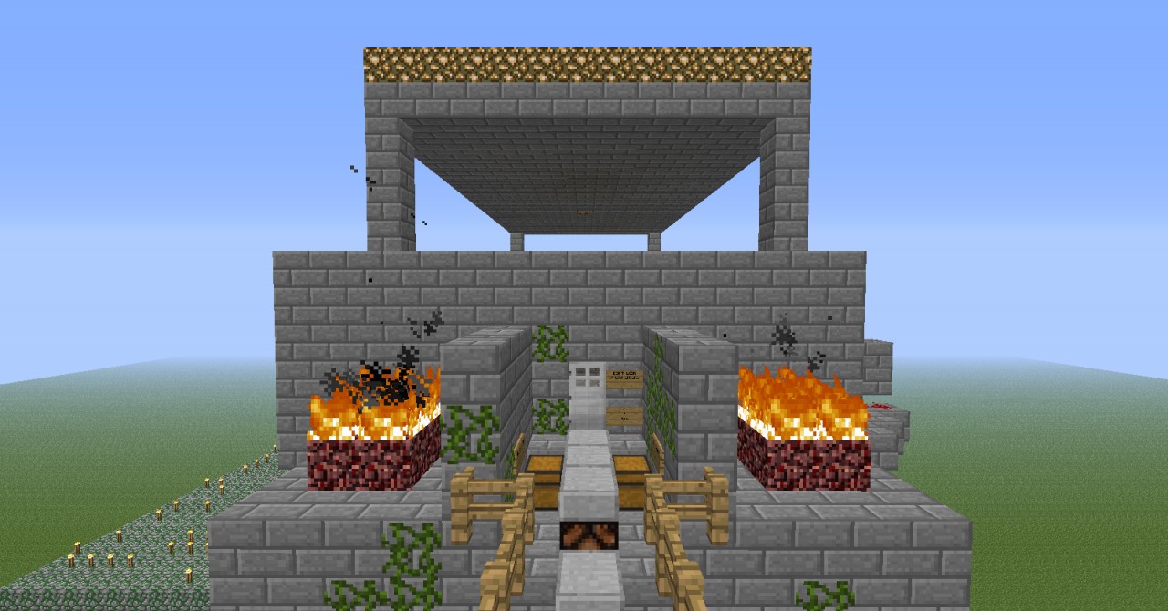 The Stronghold (Adventure Map) (Fight Mobs!) Minecraft Map