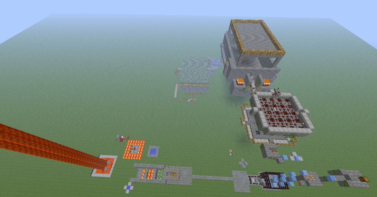 The Stronghold (Adventure Map) (Fight Mobs!) Minecraft Map