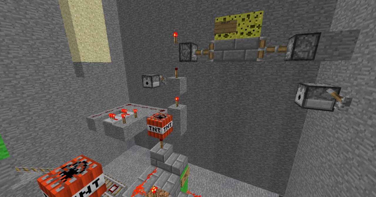 Mining a Block -> Real Minecraft Minecraft Map