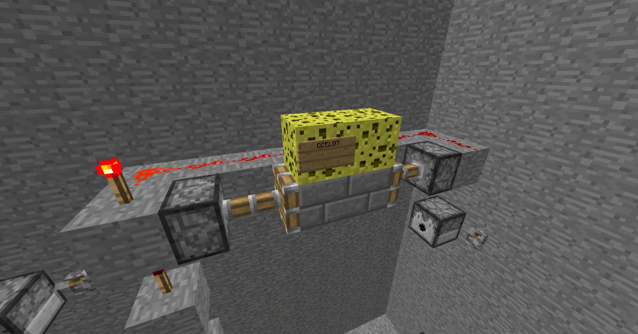 Mining a Block -> Real Minecraft Minecraft Map