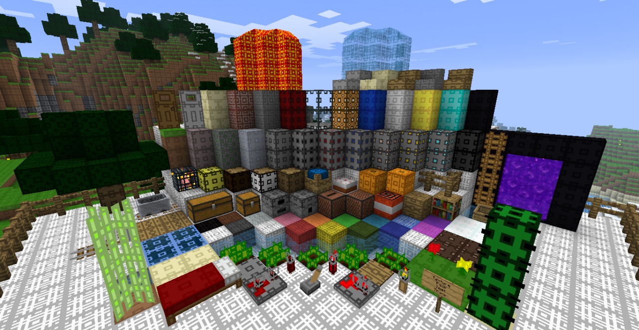 CubicCraft 1.2.5, 16x16 Minecraft Texture Pack