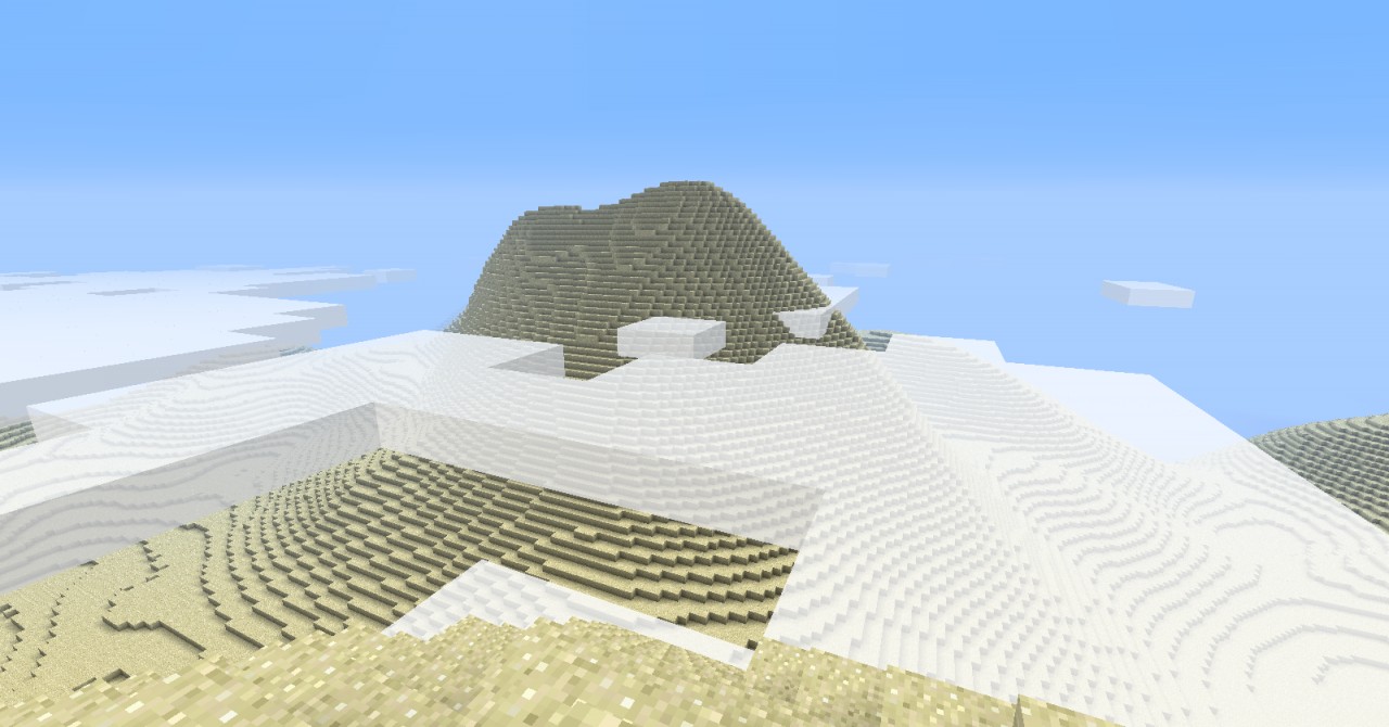 Custom Terrain~Desert Valley Minecraft Map