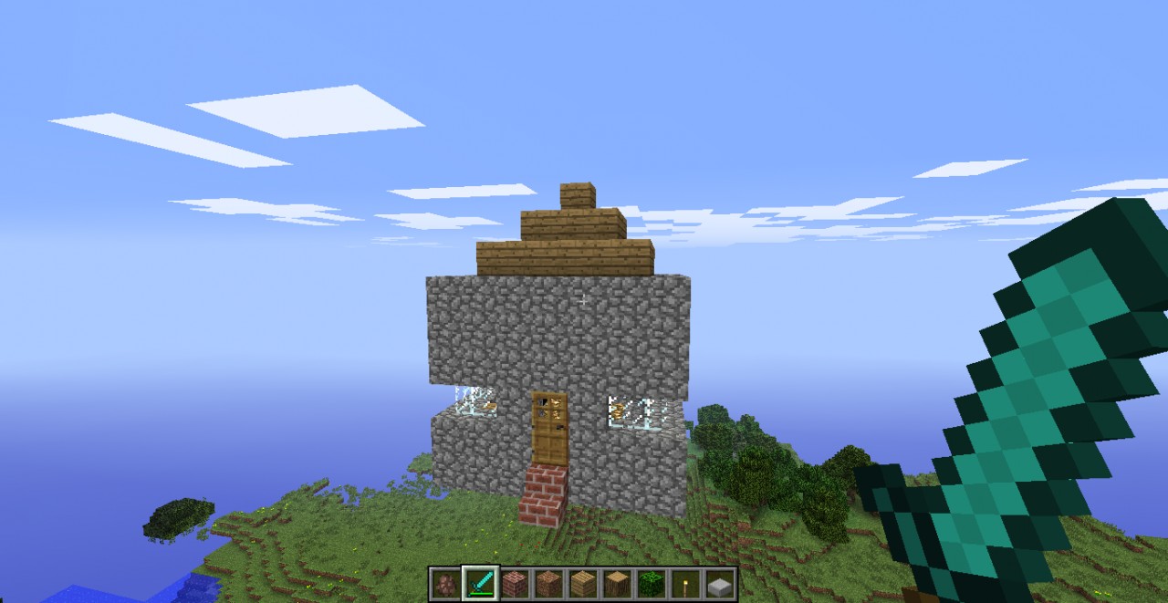FLYING HOUSE! Minecraft Map