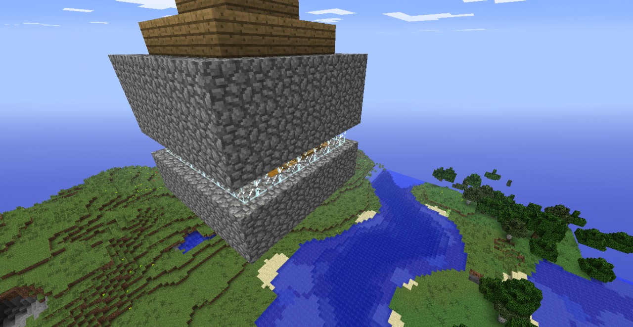 FLYING HOUSE! Minecraft Map