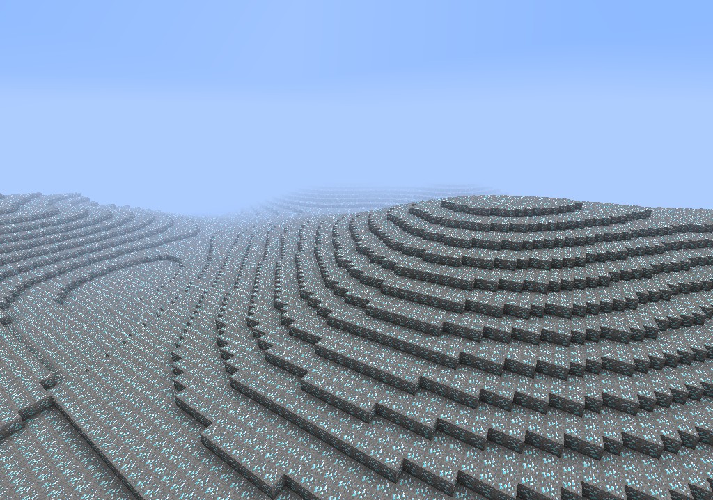 diamond world glitch Minecraft Map