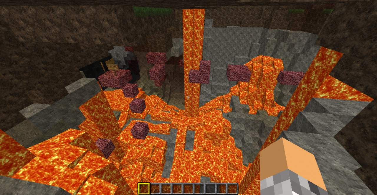 Going Down Minecraft Map