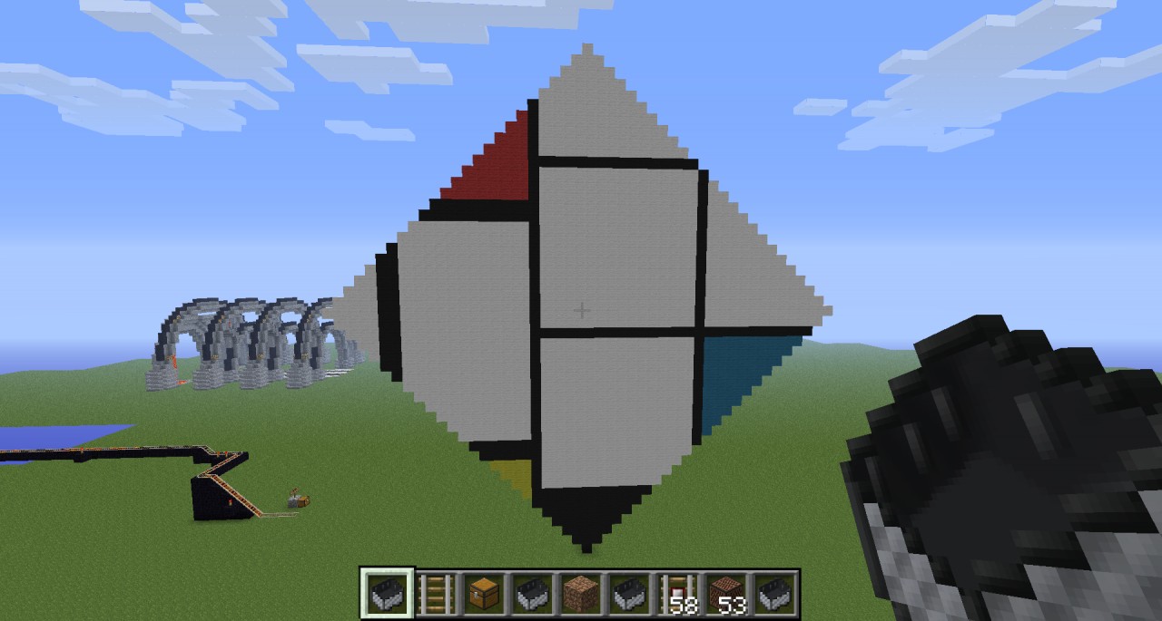 diamond art Minecraft Map