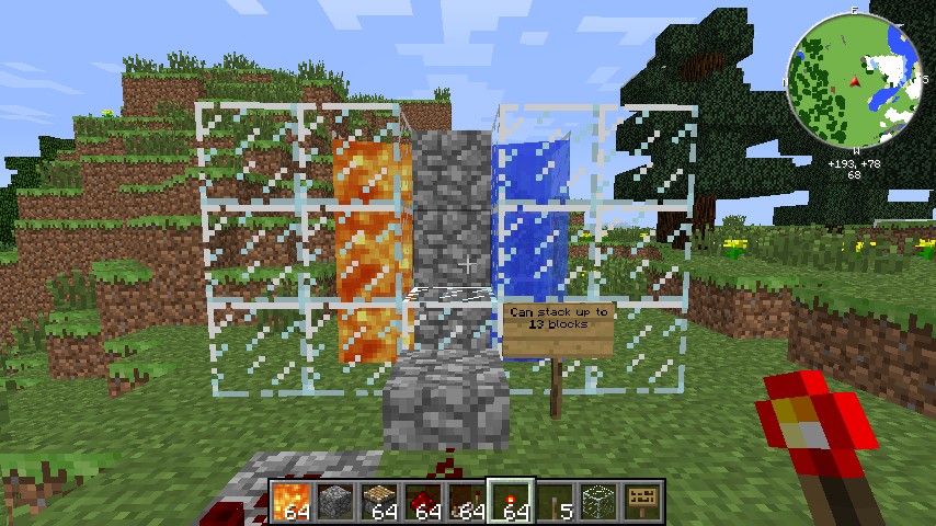 Simple Cobblestone generator Minecraft Map