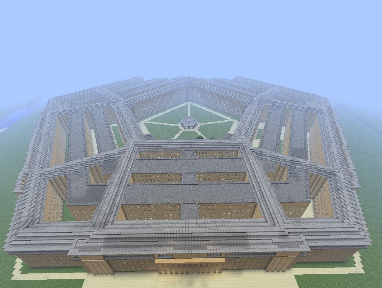 Pentagon replica Minecraft Project