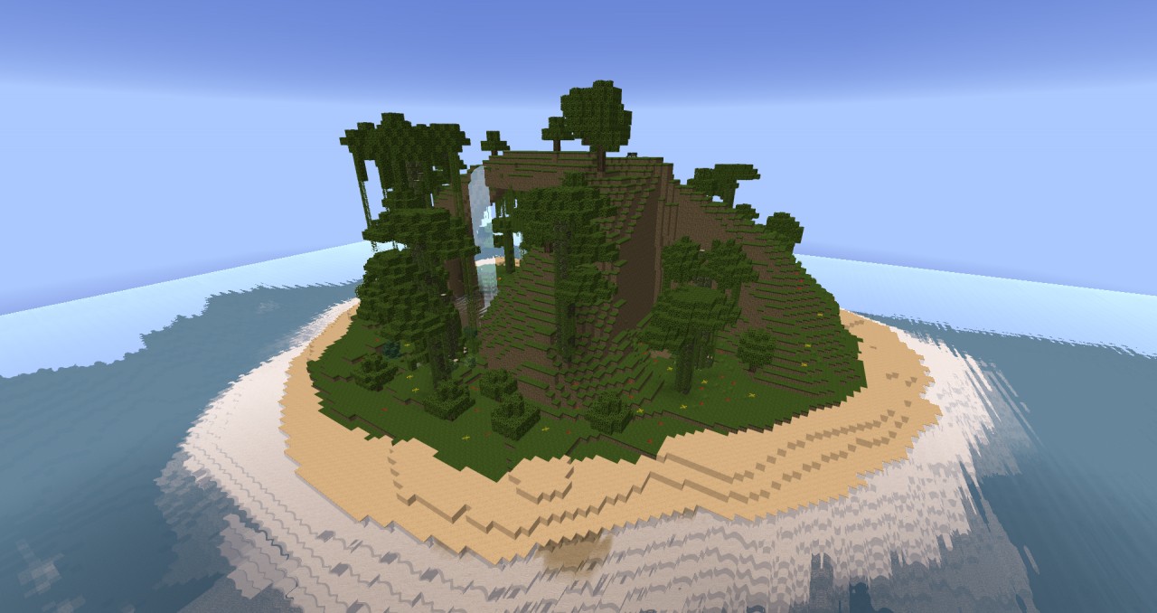 jungle island Minecraft Map