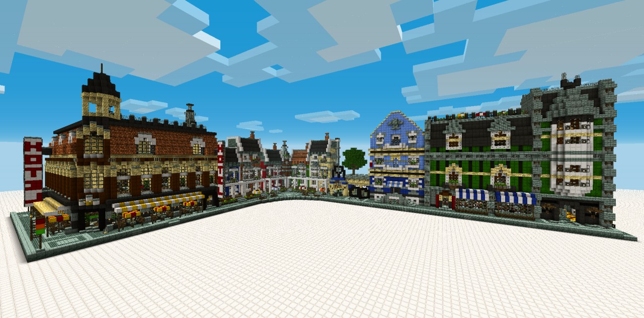 Lego Set, 4 buildings [1.2.5 ready] Minecraft Map