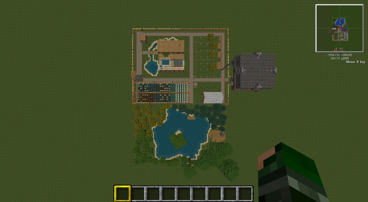 Luxury farm Minecraft Map