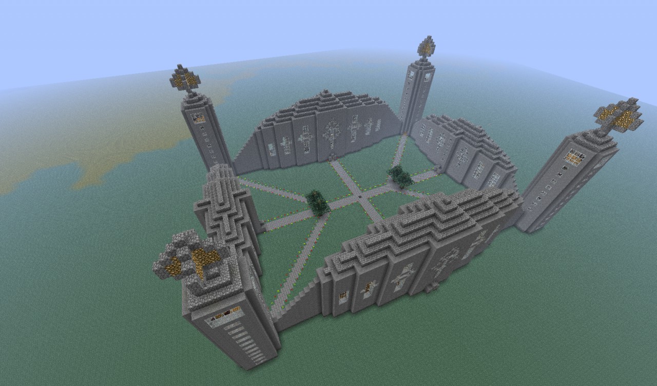 Odd building thing (Dedicated to somebody) Minecraft Map