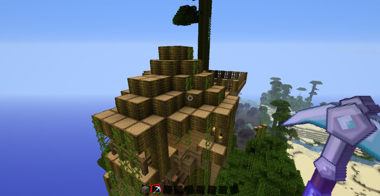 Jungle Tree House Minecraft Map