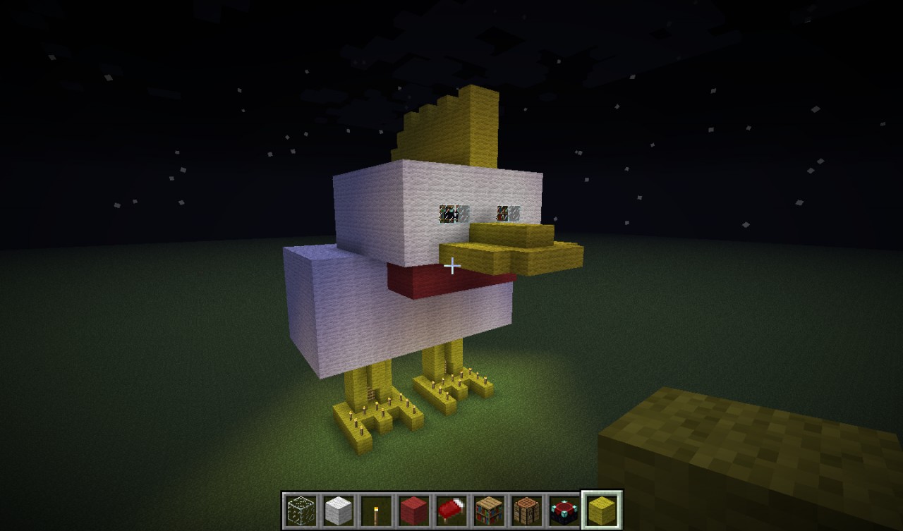 giant house chicken Minecraft Map