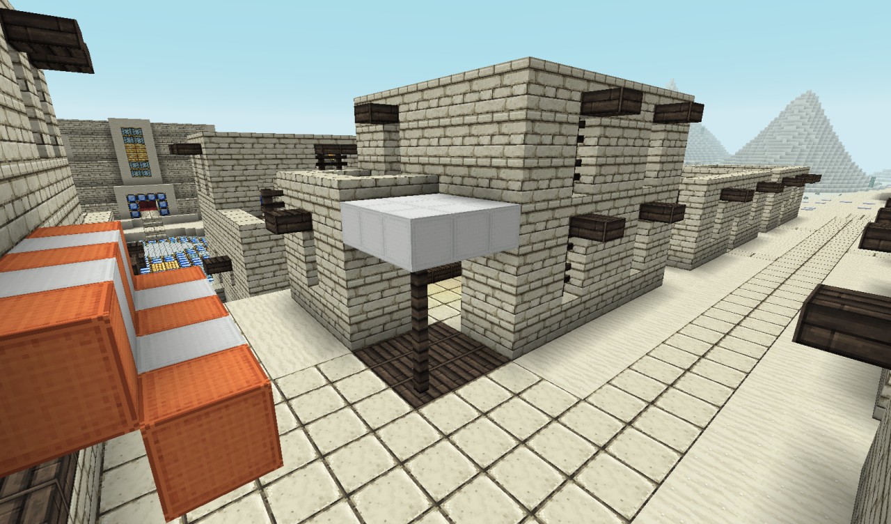Egyptian Village (wip) Minecraft Map
