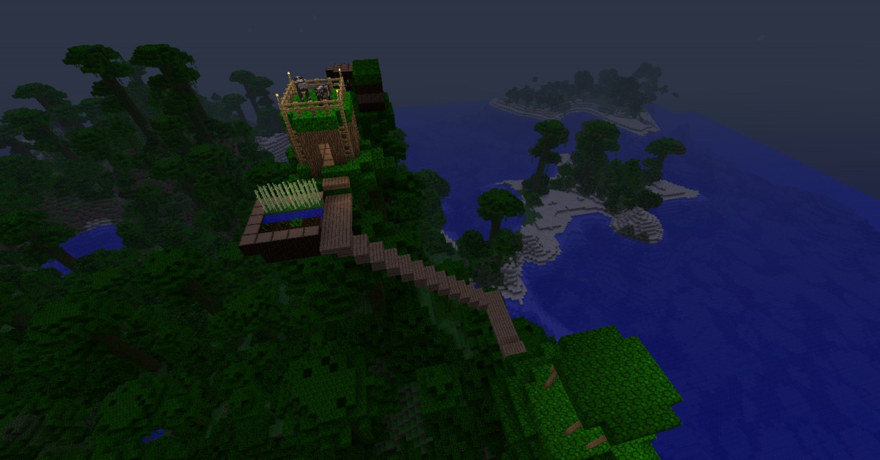 jungle village Minecraft Map