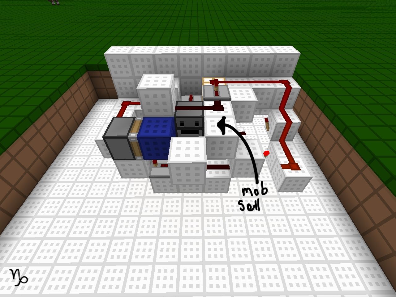 "Peaceful Mode Detector" skeleton edition Minecraft Map