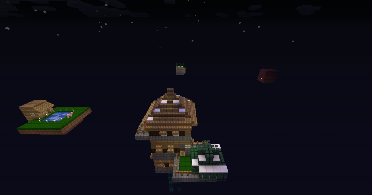 Floating Wizard Islands Minecraft Map